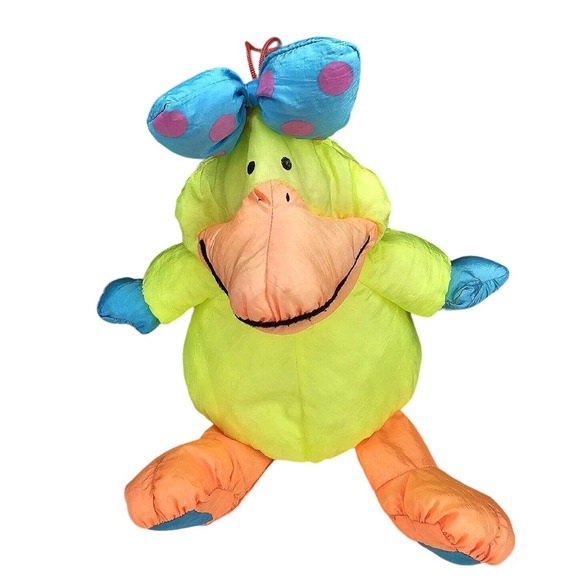 Fisher-Price | Toys | Stuffins Lumpys Gang Yellow Duck Nylon Pufffalump ...